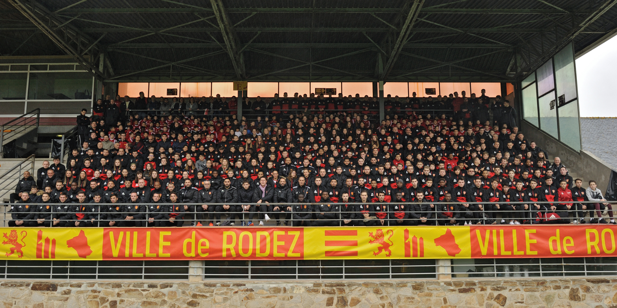 La photo club version 2017/2018 - Rodez Aveyron Football