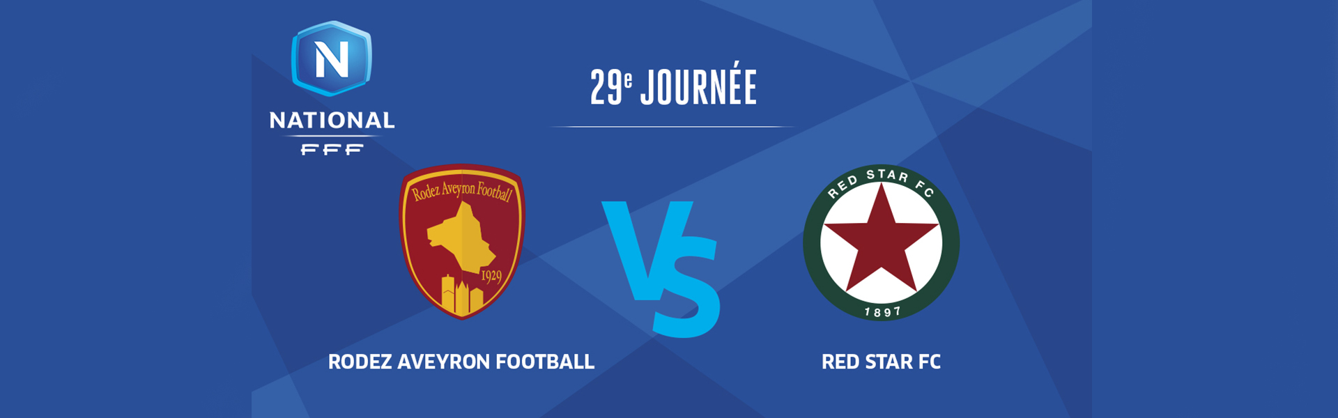 RAF vs Red Star : le live ! - Rodez Aveyron Football
