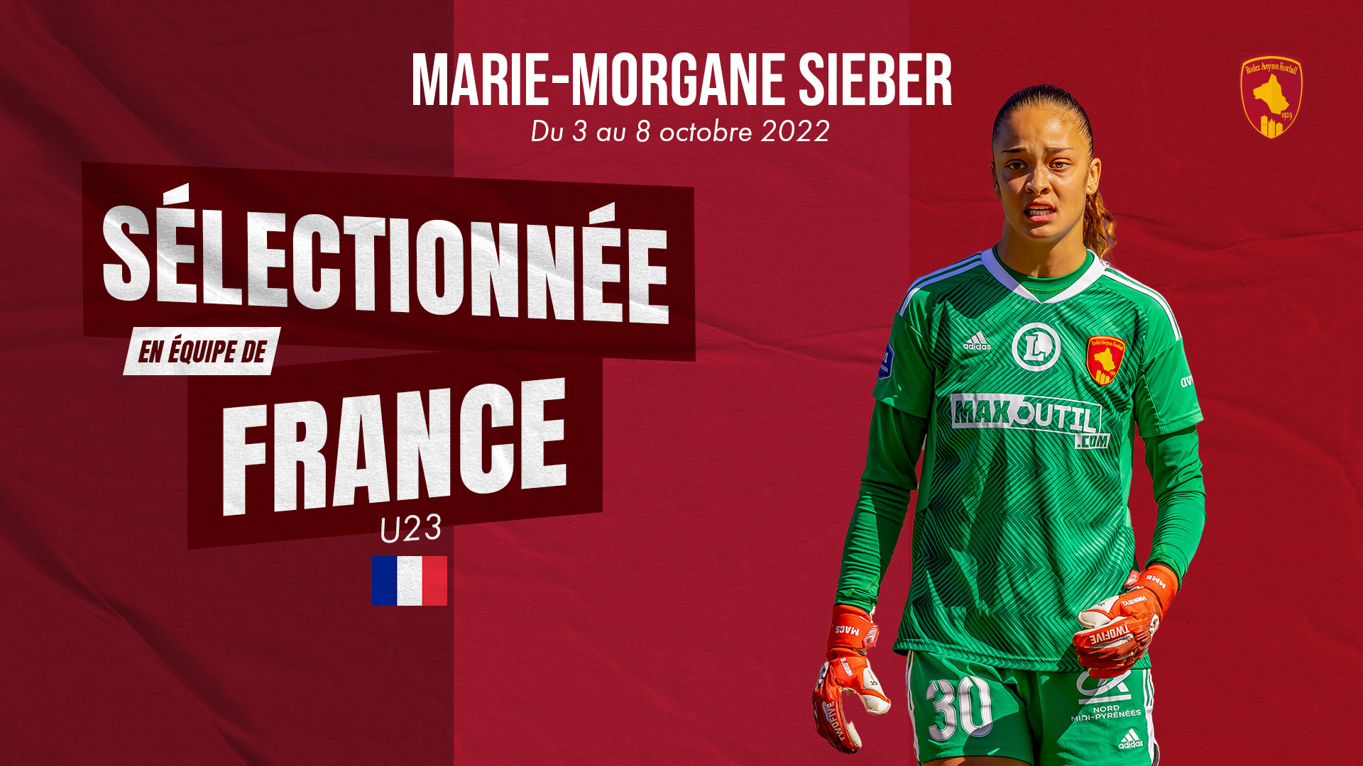 SÉLECTION NATIONALE : MARIE-MORGANE SIEBER CHEZ LES U23 ! - Rodez ...