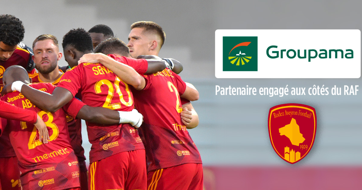 Partenaires : Groupama parrain de la rencontre RAF / FCSM ! - Rodez Aveyron Football