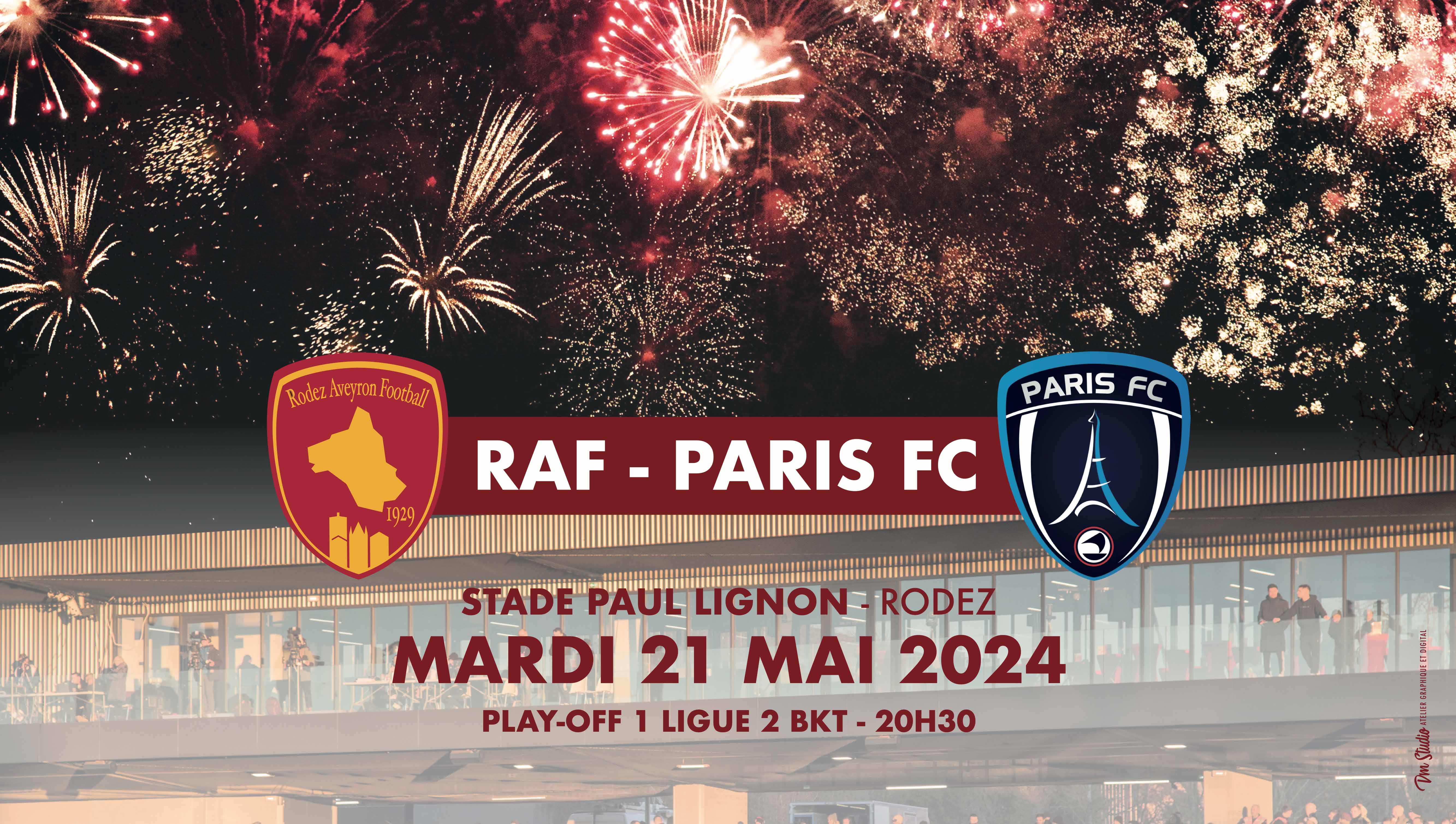 Play-off : Informations billetterie - Rodez Aveyron Football