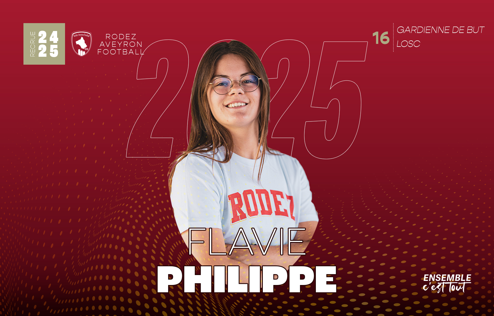 Mercato : Bienvenue Flavie Philippe ! - Rodez Aveyron Football