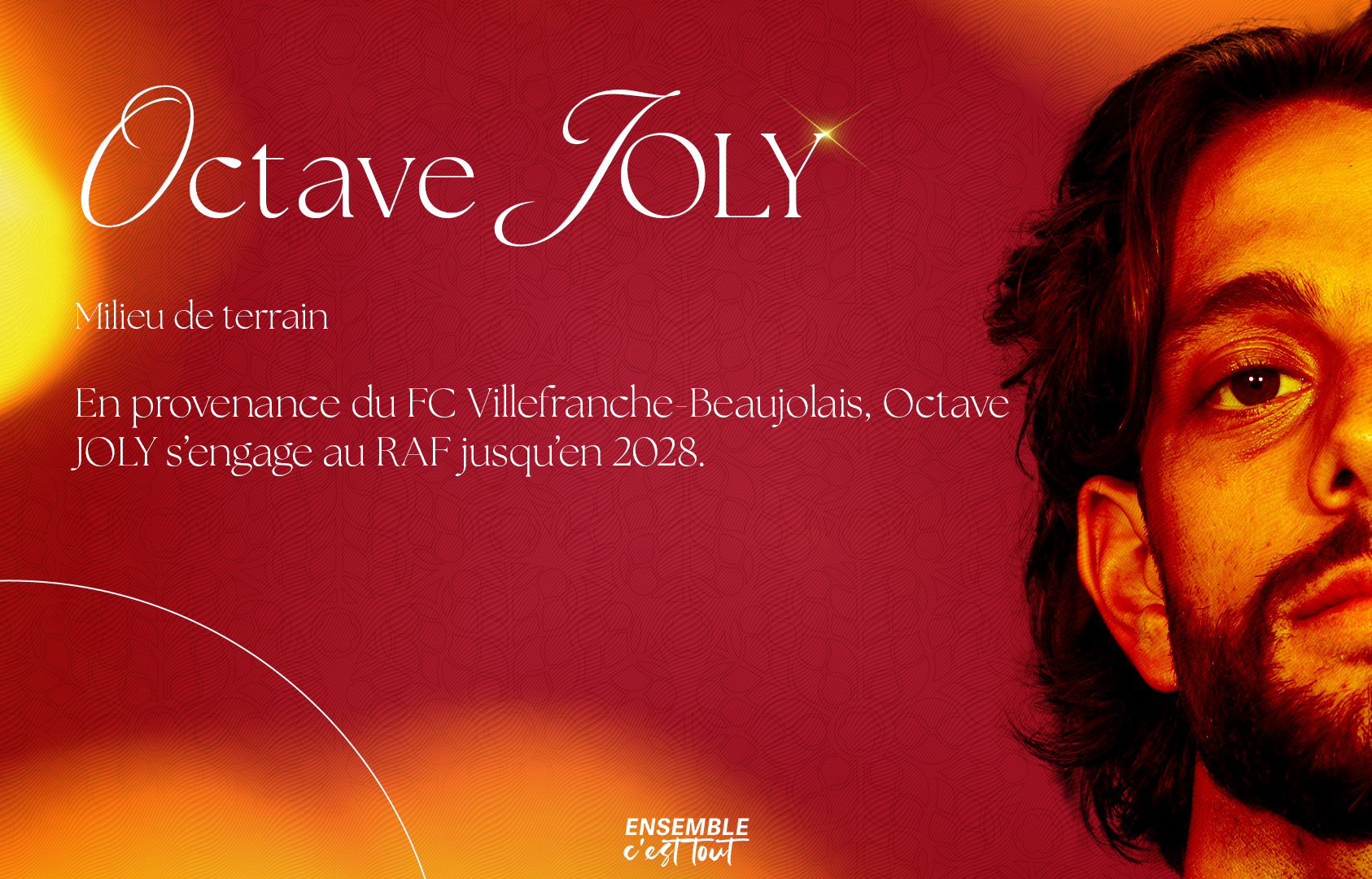 Mercato : Bienvenue Octave Joly ! - Rodez Aveyron Football